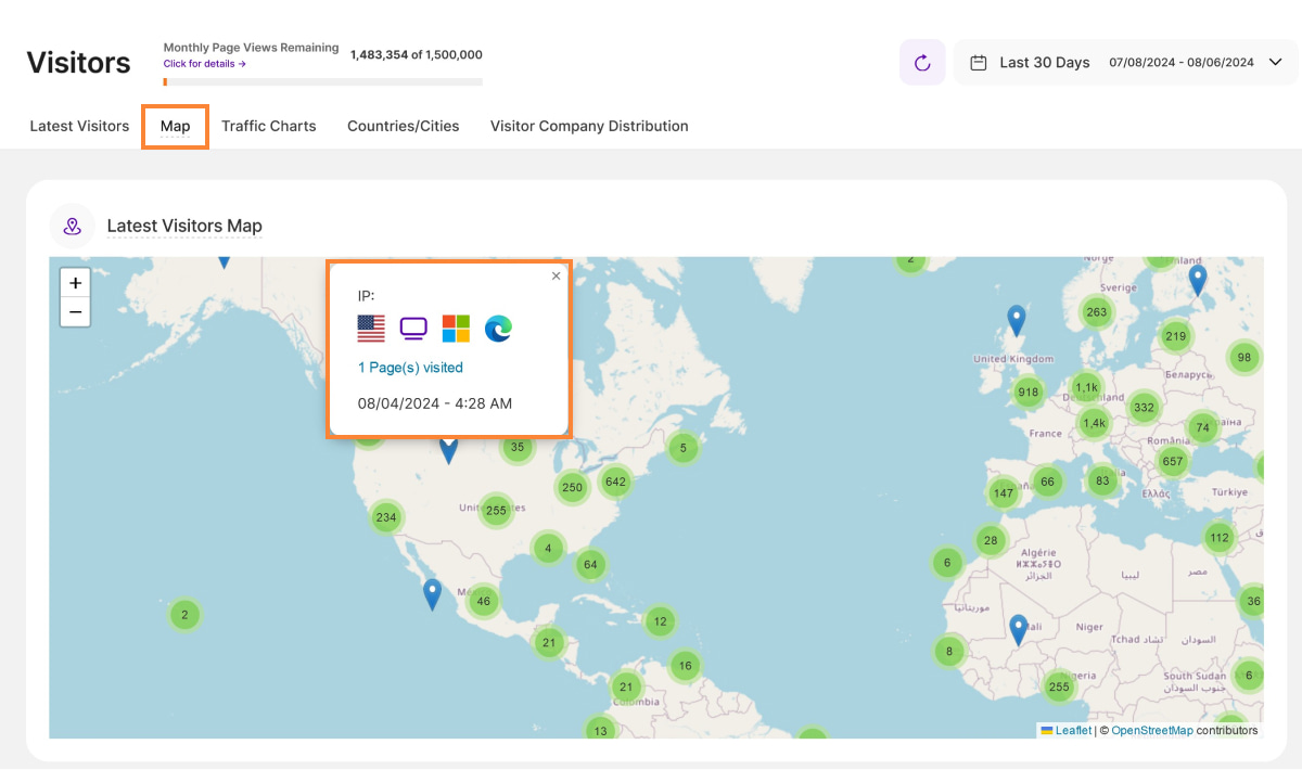 Visitors | Supercharge Your Website with Visitor Insights