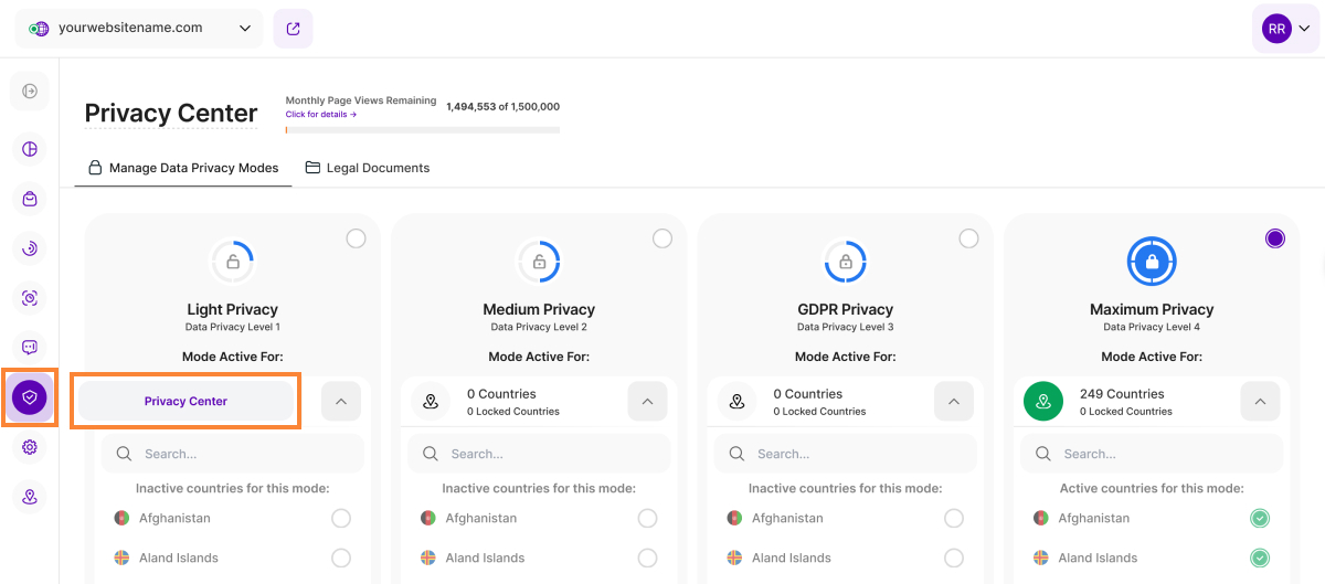 Privacy Center | Data Privacy Made Easy